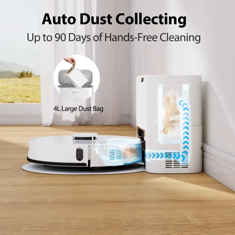 Az önürítős Redkey R10 robotporszívó holnapig olcsó