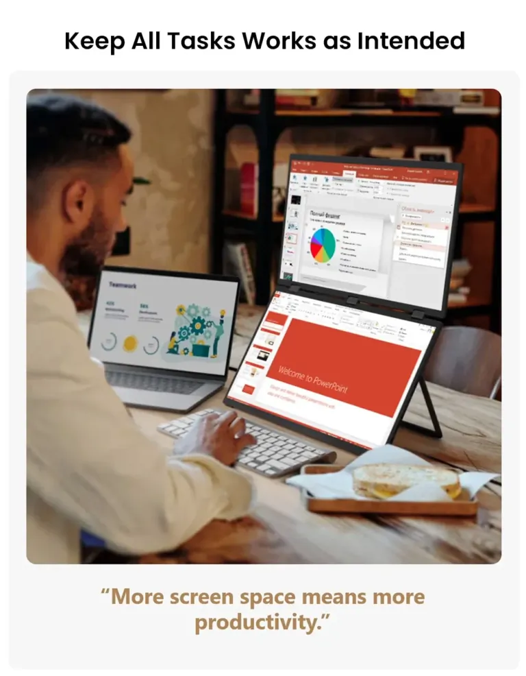 UPERFECT Delta Max – Két kijelző, egy profi munkafelület