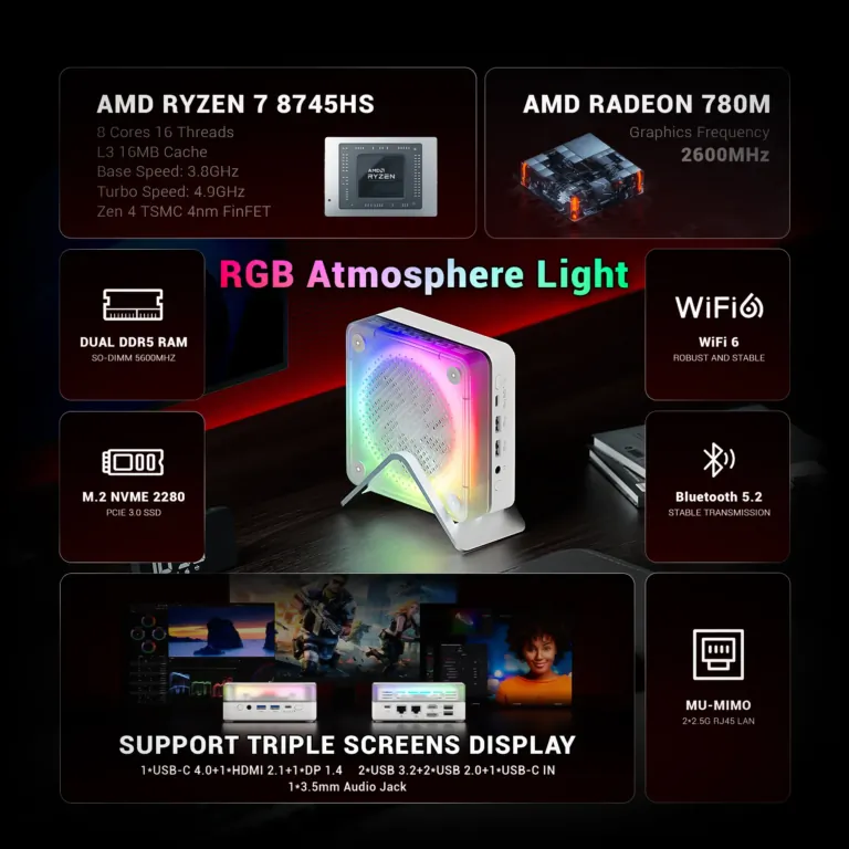 FIREBAT MN56 mini PC - Kicsi, dögös, erős