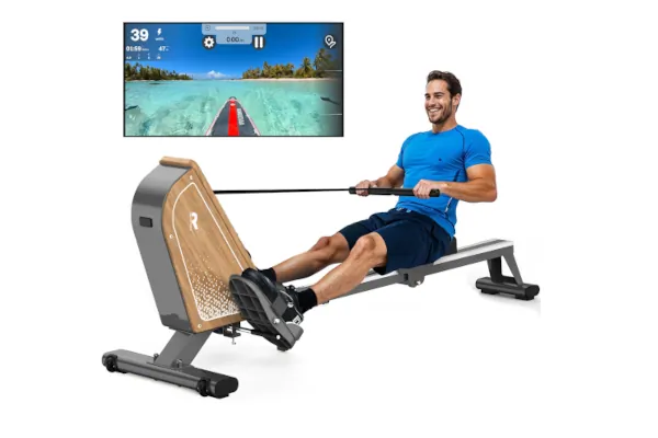 ¿Remar en casa? ¡Fácil con la máquina de remo Bominfit OR3WG!