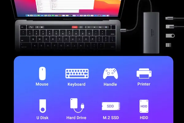 UGREEN USB-C HUB tsunami for fast and stable expansion