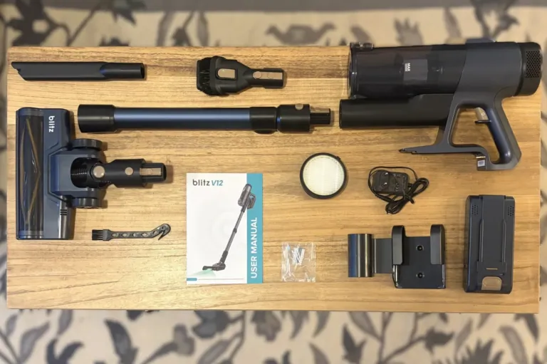 Test de l'aspirateur Vactidy Blitz V12