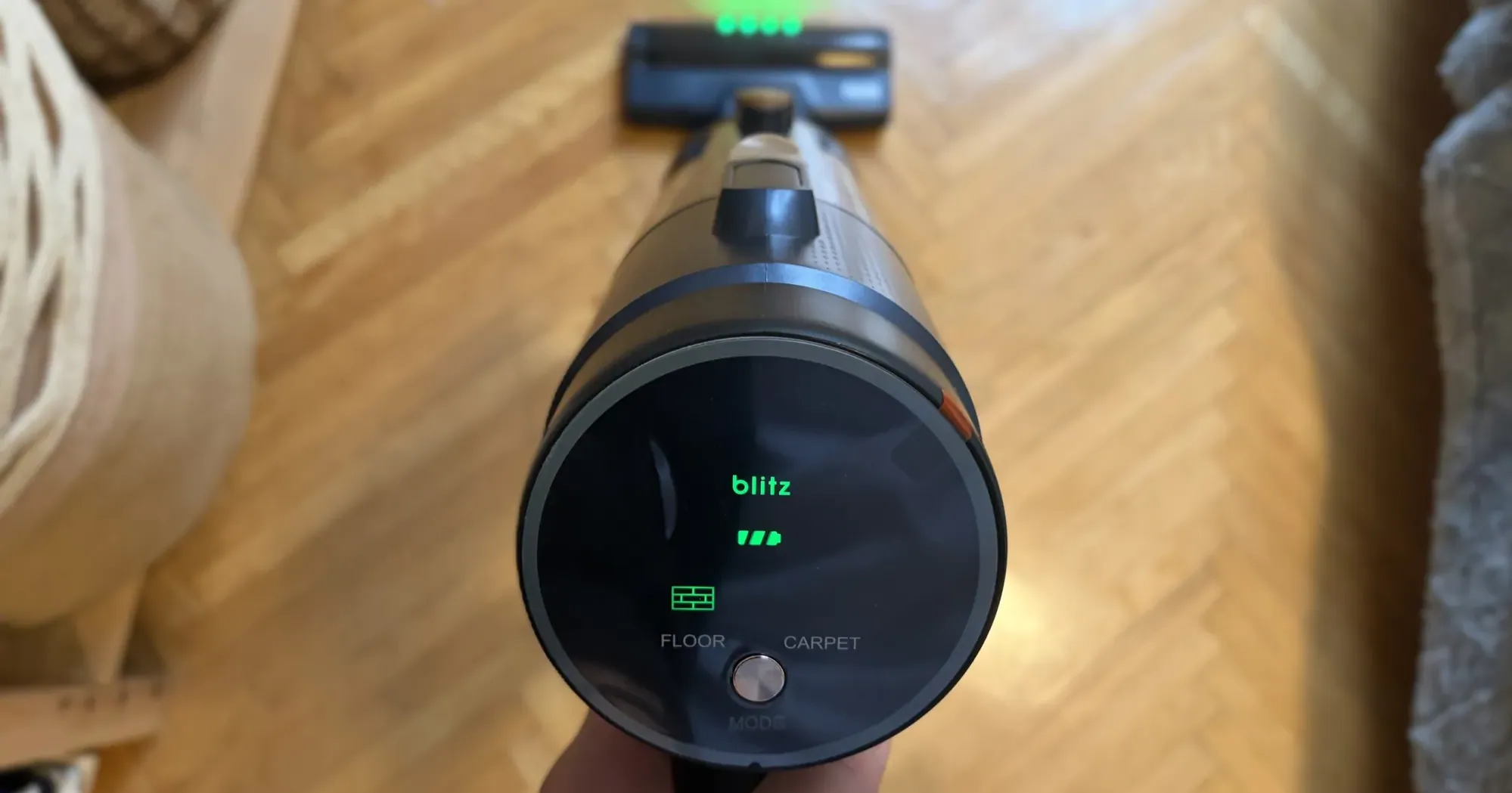 Test de l'aspirateur Vactidy Blitz V12