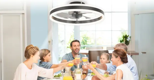 Jelena okos LED-es ventilátor: csendes hűsítés fillérekért